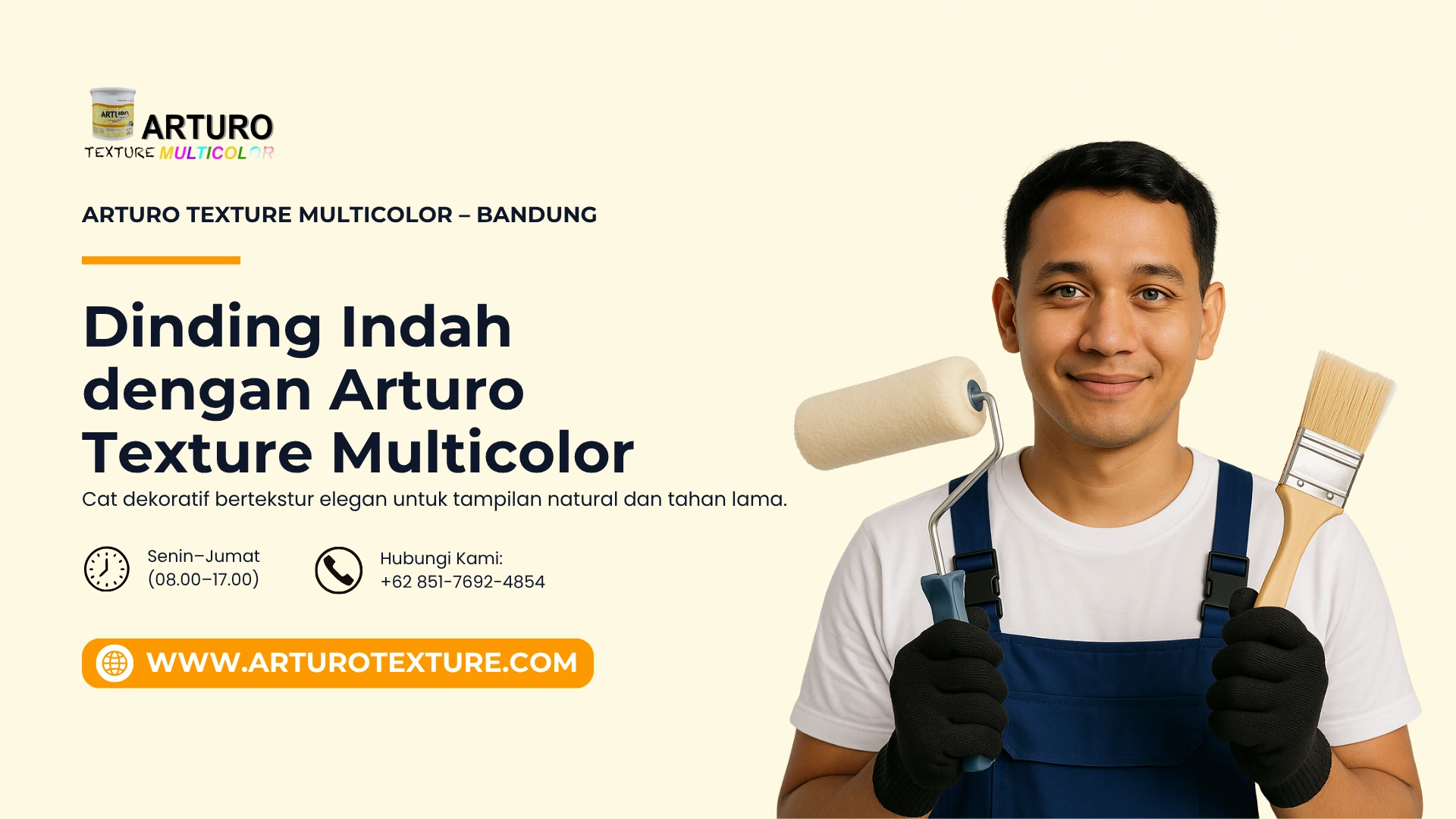 Produk Arturo Texture | Cat Dekoratif Bertekstur Premium